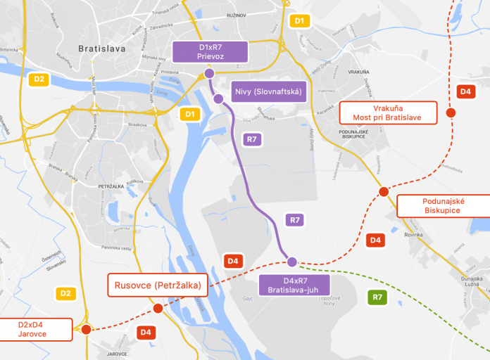 Rýchlostná cesta R7 je otvorená. Nový úsek začína na Bajkalskej ulici ...