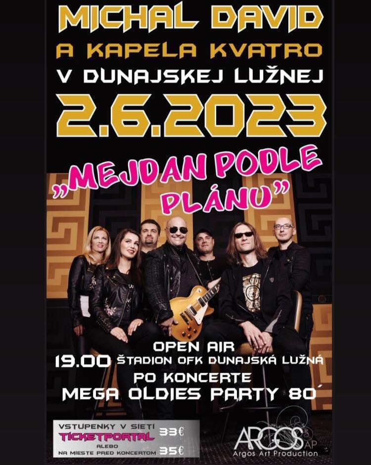 Jedinečný openair koncert Michala Davida - Bratislavskykraj.sk